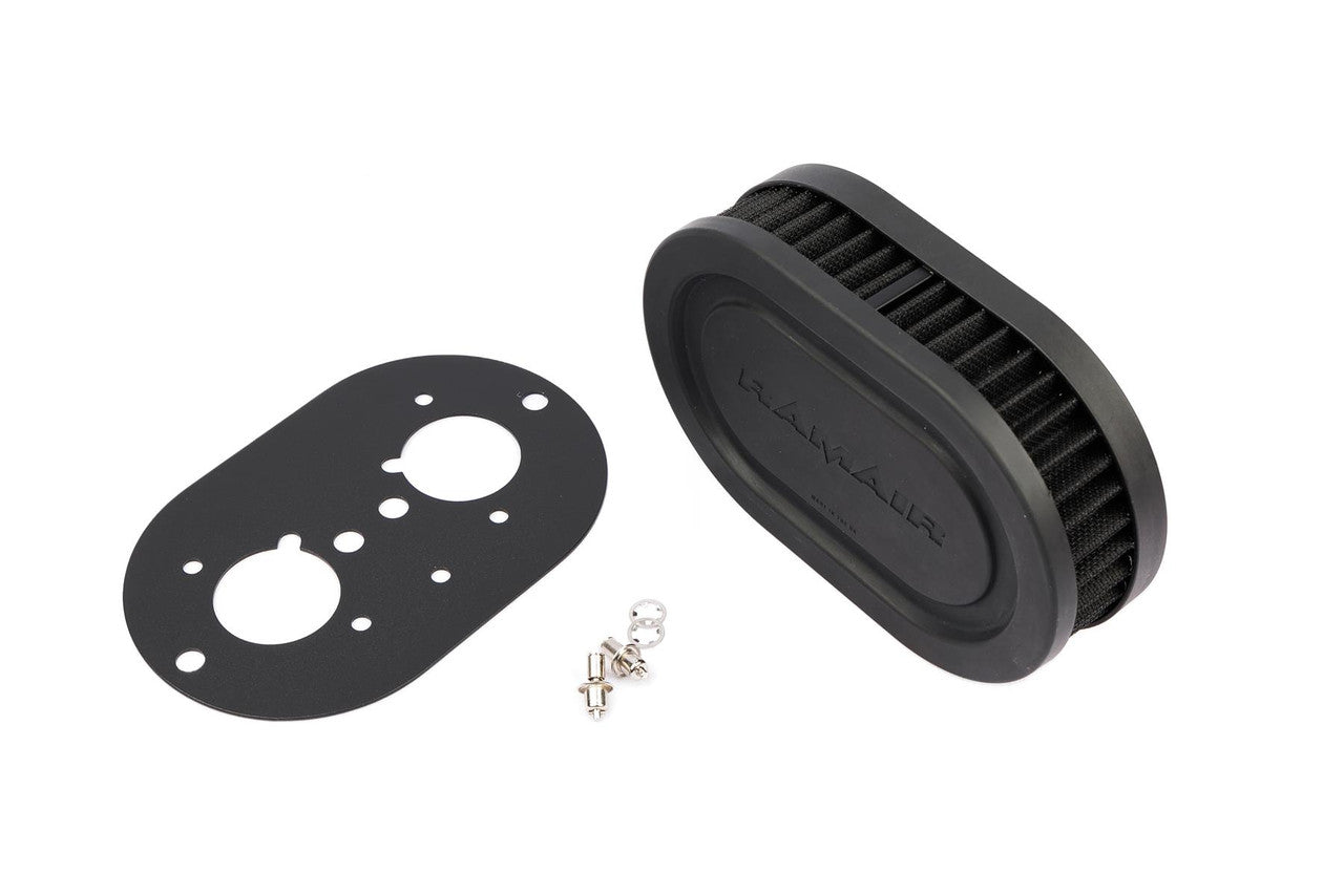 Ramair Pleated Carburettor Air Filter Baseplate to fit Weber 40 IDF ...