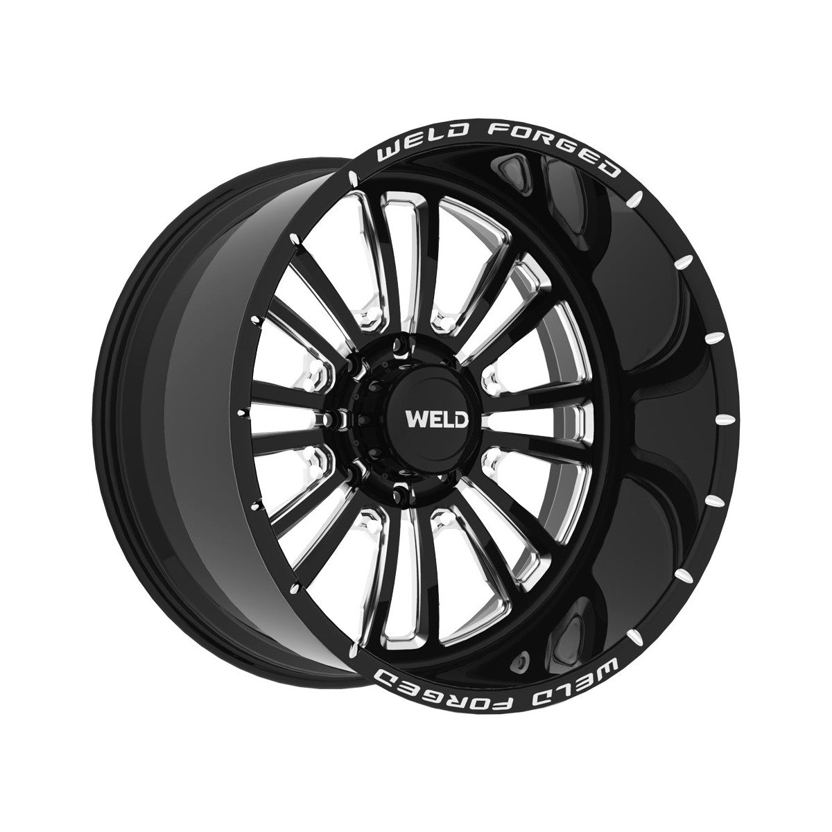 Weld W71444017BCA Scope Xt Wheel 24x14 8x170 ET-76 BS4.5 Gloss Black ...