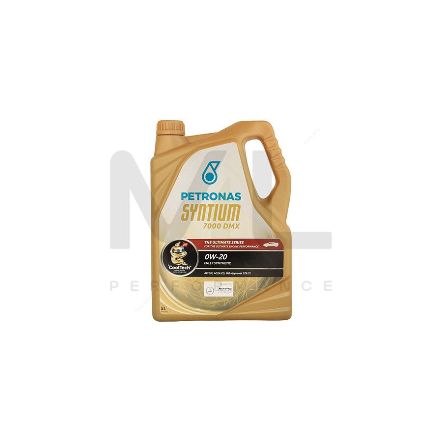 PETRONAS Syntium 7000 DMX 0W-20 Fully Synthetic Car Engine Oil 5l – ML ...