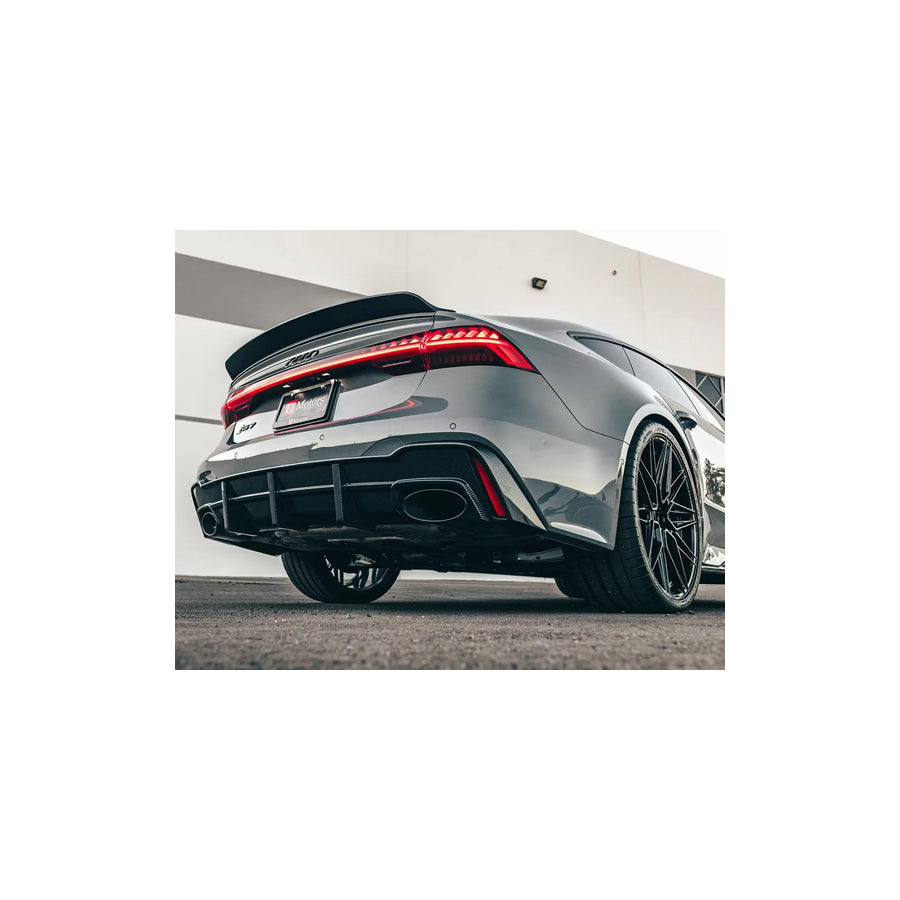 VR Aero Carbon Fiber Rear Diffuser Audi RS7 C8 – ML Performance