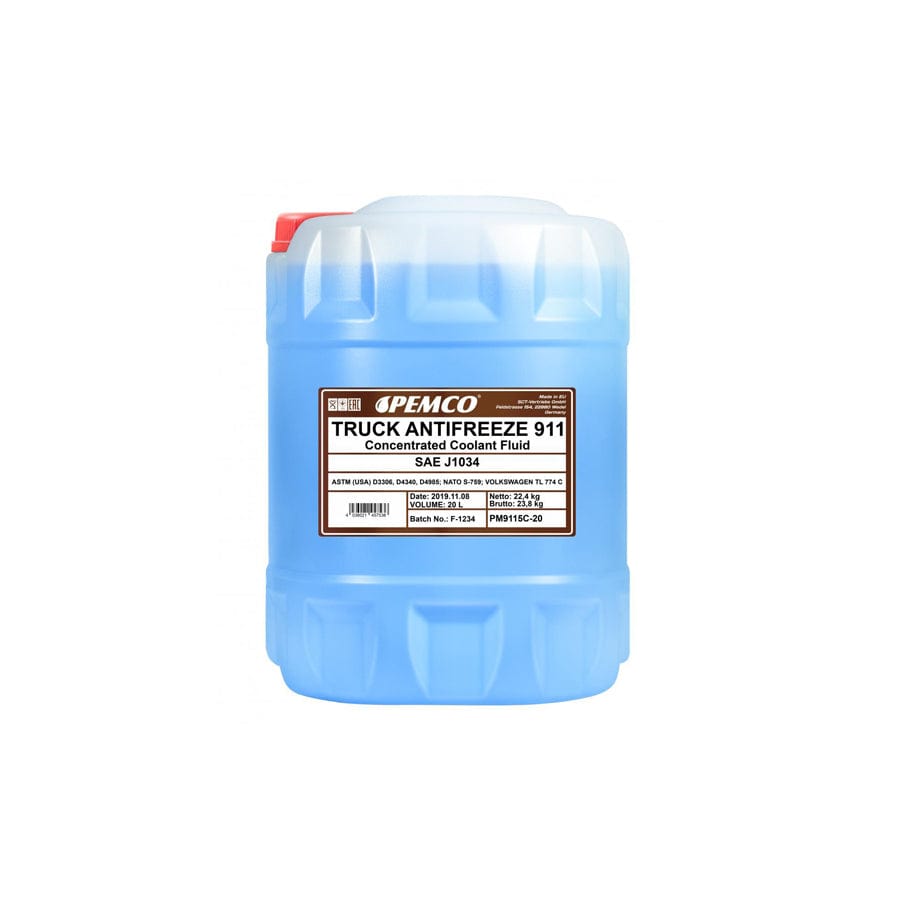 PEM-PM9115C20-D Pemco Truck Antifreeze 911 Antifreeze – ML Performance