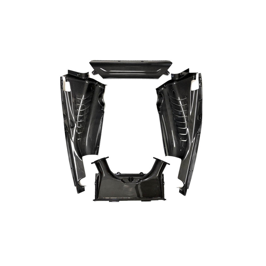 Carbon Fiber 4 Piece Engine Bay Set - Ferrari F8 Tributo (Coupe), 488 ...