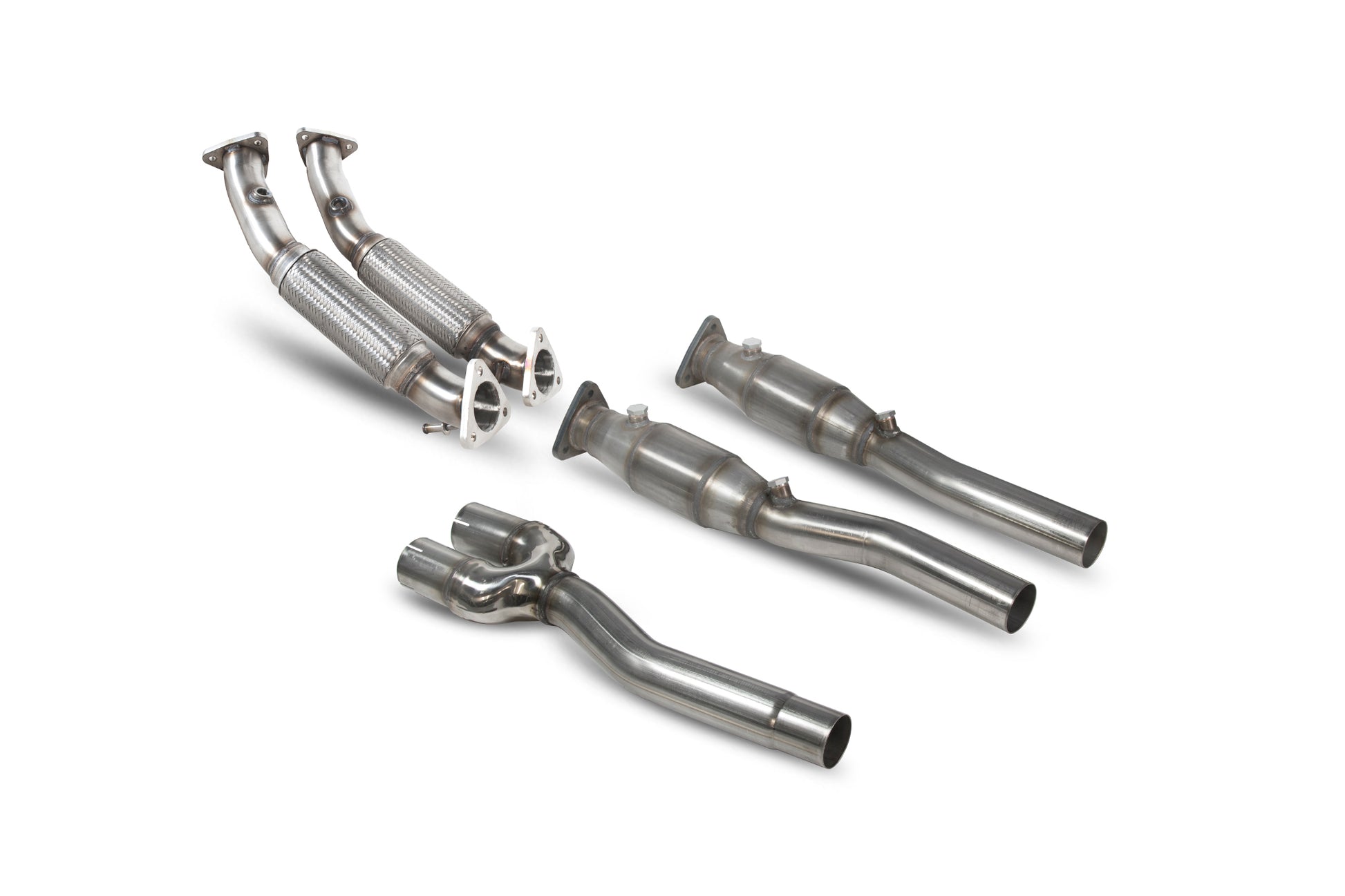 Scorpion SVWX039 VW Golf MK5 R32 Twin High Flow Sports Catalyst – ML ...