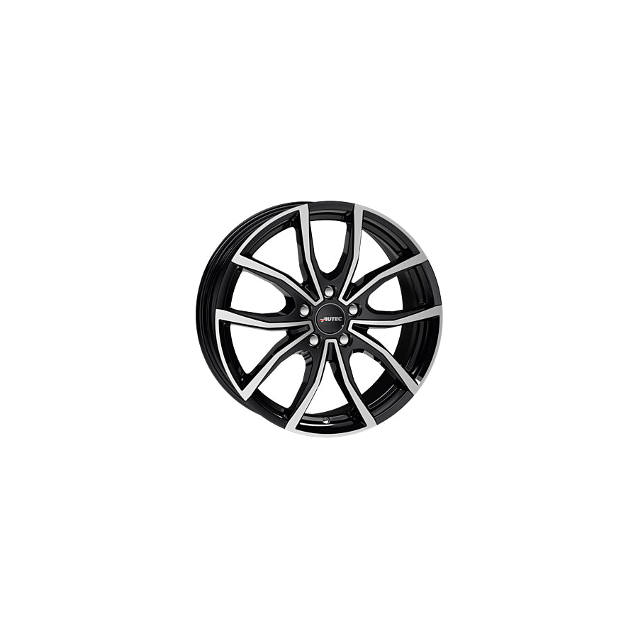 Autec Vidra 7.5x19 ET42 VD7519425051511 Black Polished Wheel – ML ...
