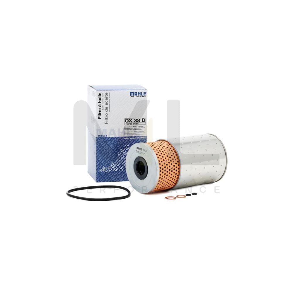 MAHLE ORIGINAL OX 38D Oil Filter Filter Insert – ML Performance