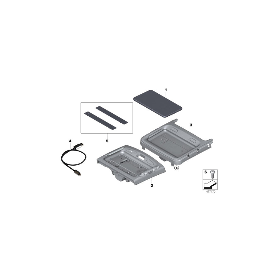 Genuine BMW 84108715919 G11 G12 Touch Command Tablet ROW (Inc. 740i, 7 ...