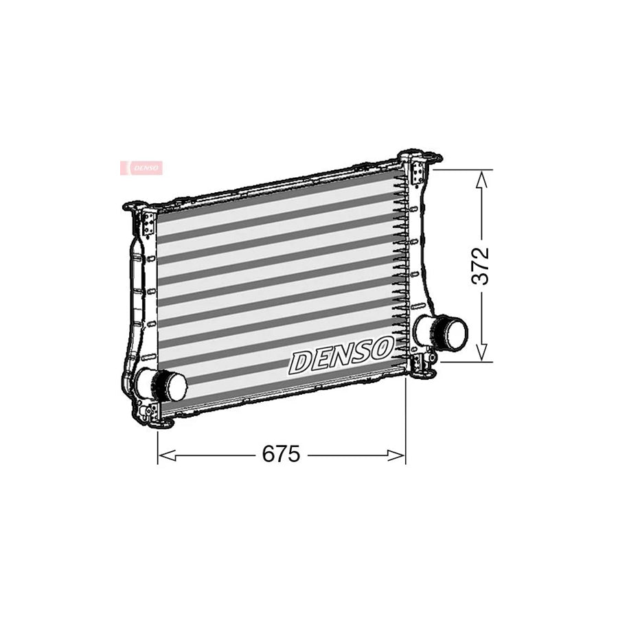 Denso Dit50011 Dit50011 Intercooler for Toyota Avensis – ML Performance