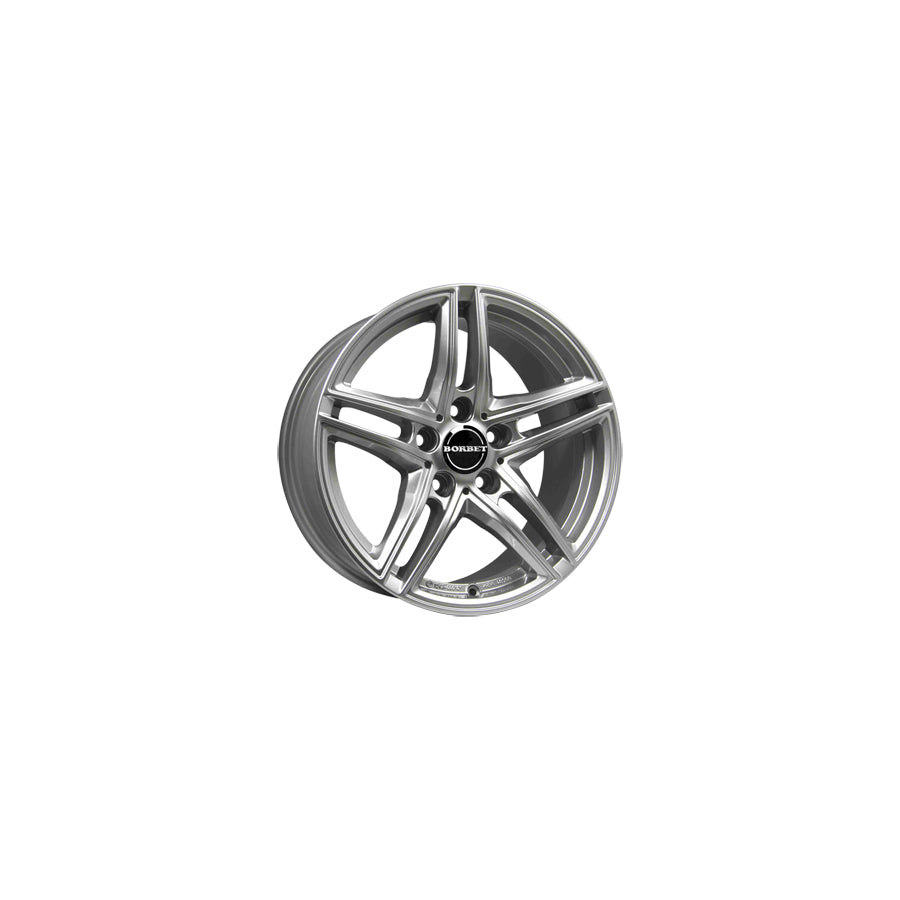 Borbet XR 6.5x16 ET22 XR 65622112566,6BS Brilliant Silver Wheel – ML ...