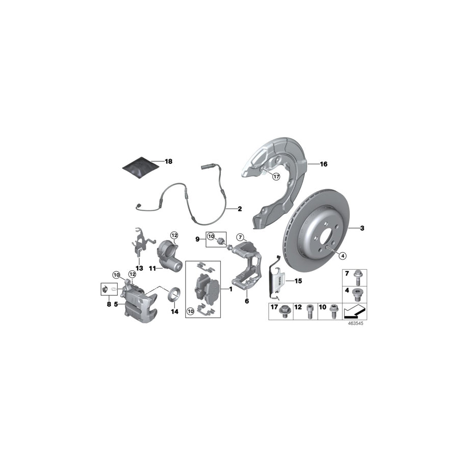 Genuine BMW 34206870532 G02 G01 Protection Plate Right (Inc. X4 20dX ...