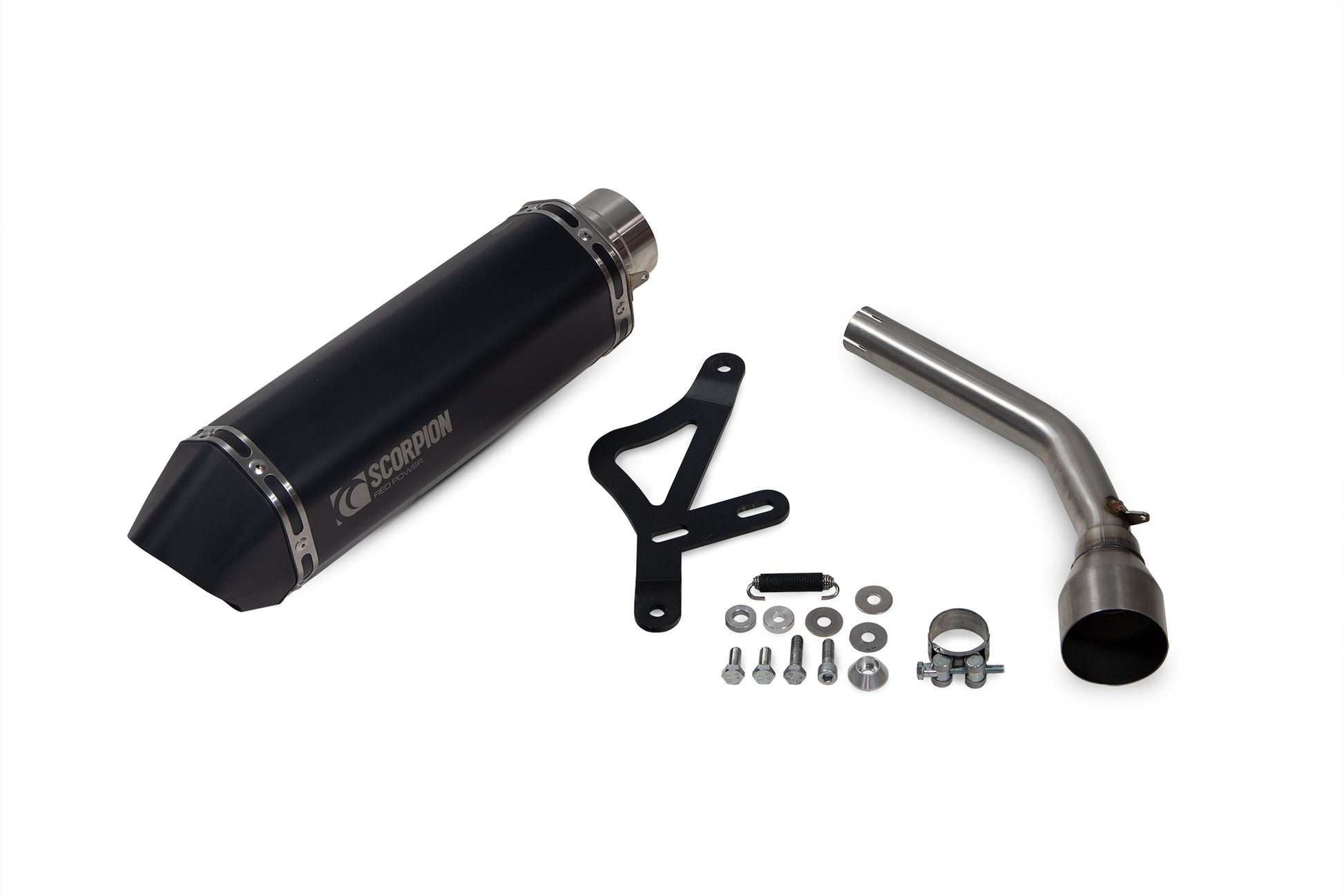 Scorpion RVE217BCER Vespa Serket Parallel Slip-On Exhaust - Black Cera ...