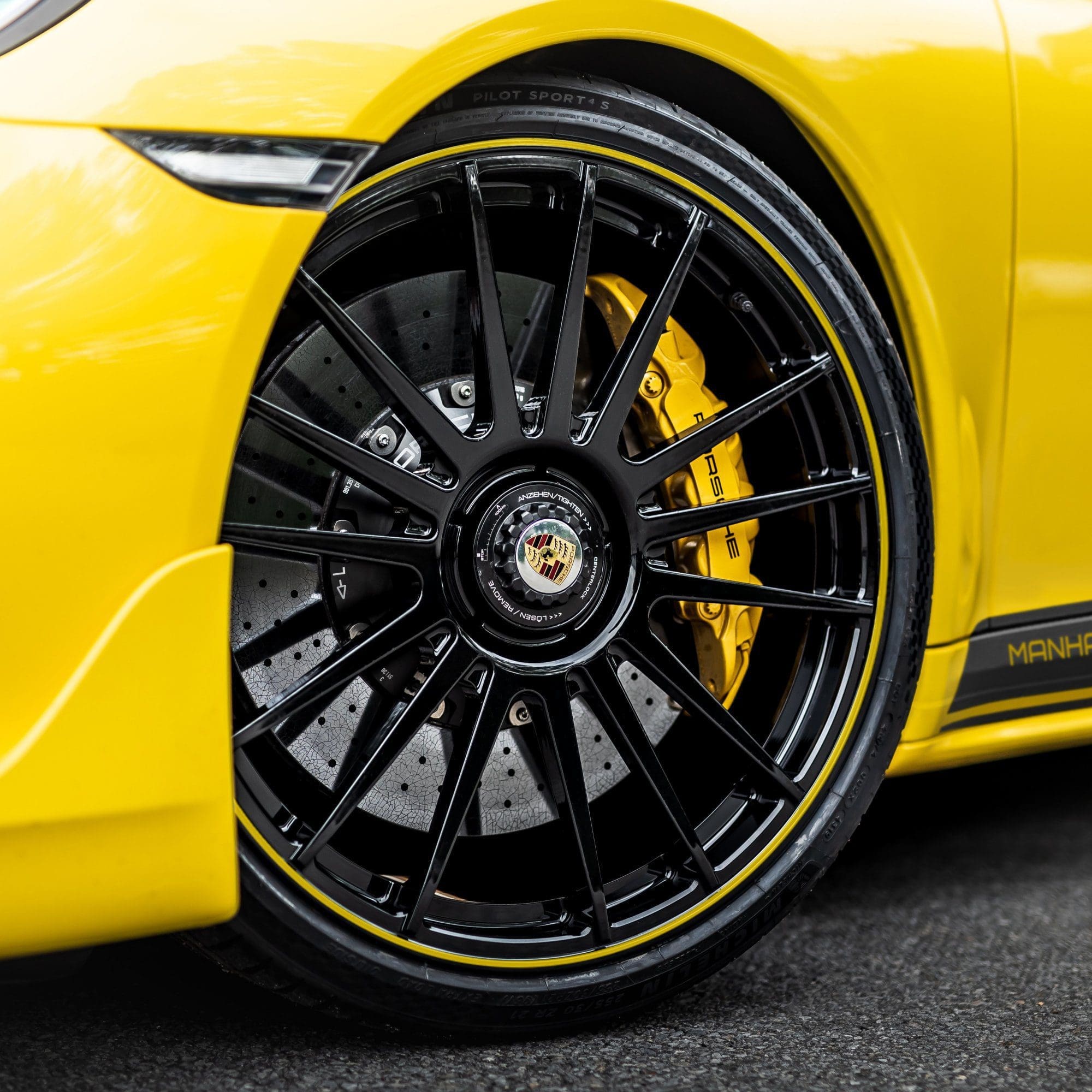 MANHART MHR991LVL1100 LEVELLA LVL1.1 MONOBLOCK RIM SET FOR PORSCHE 911 ...