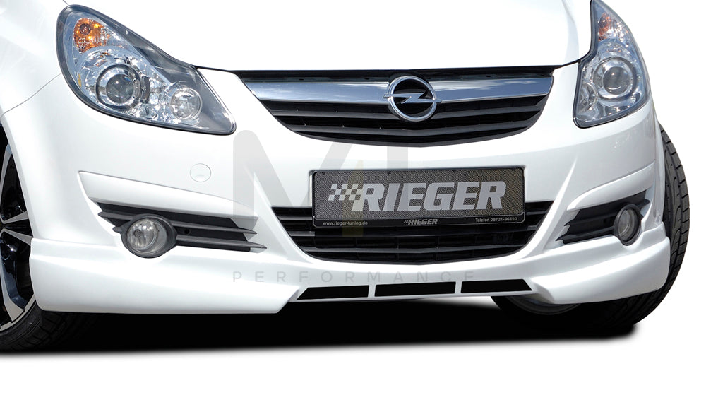 Rieger 00058951 Opel Corsa D Front Splitter 1 – ML Performance