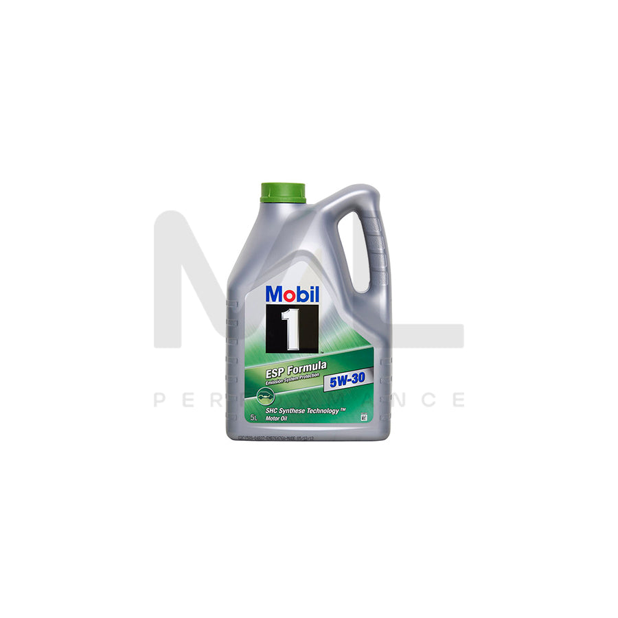 Mobil 1 ESP Engine Oil - 5W-30 - 5ltr Engine Oil ML – ML Performance