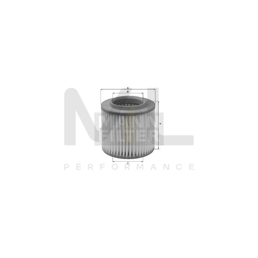 MANN-FILTER C 1237 Air Filter Filter Insert – ML Performance