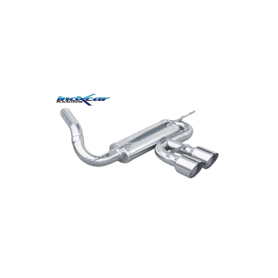 InoXcar FOFO.15.102R Ford Focus Rear Silencer | ML Performance US Car Parts