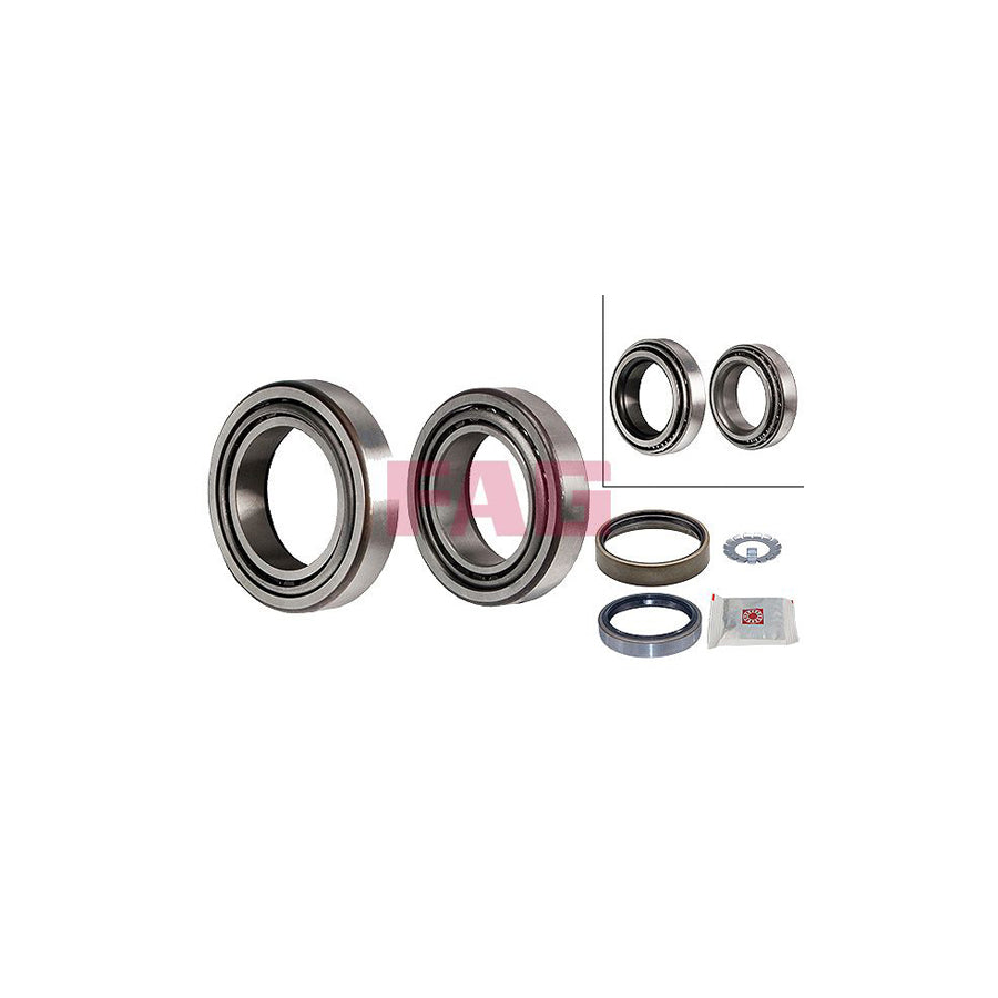 FAG 713 6673 80 Wheel Bearing Kit Suitable For Mercedes-Benz G-Class O ...