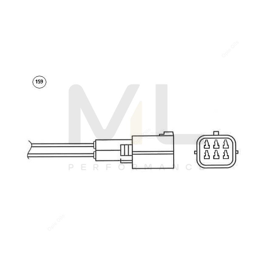 NTK Lambda Sensor - Oxygen / O2 Sensor LZA07-MD24 (NGK 97682) – ML ...