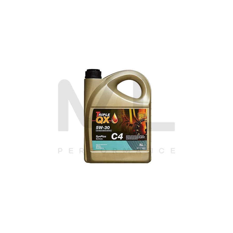 TRIPLE QX Fully Synthetic Engine Oil 5W-30 C4 - 5Ltr Engine Oil ML – ML ...