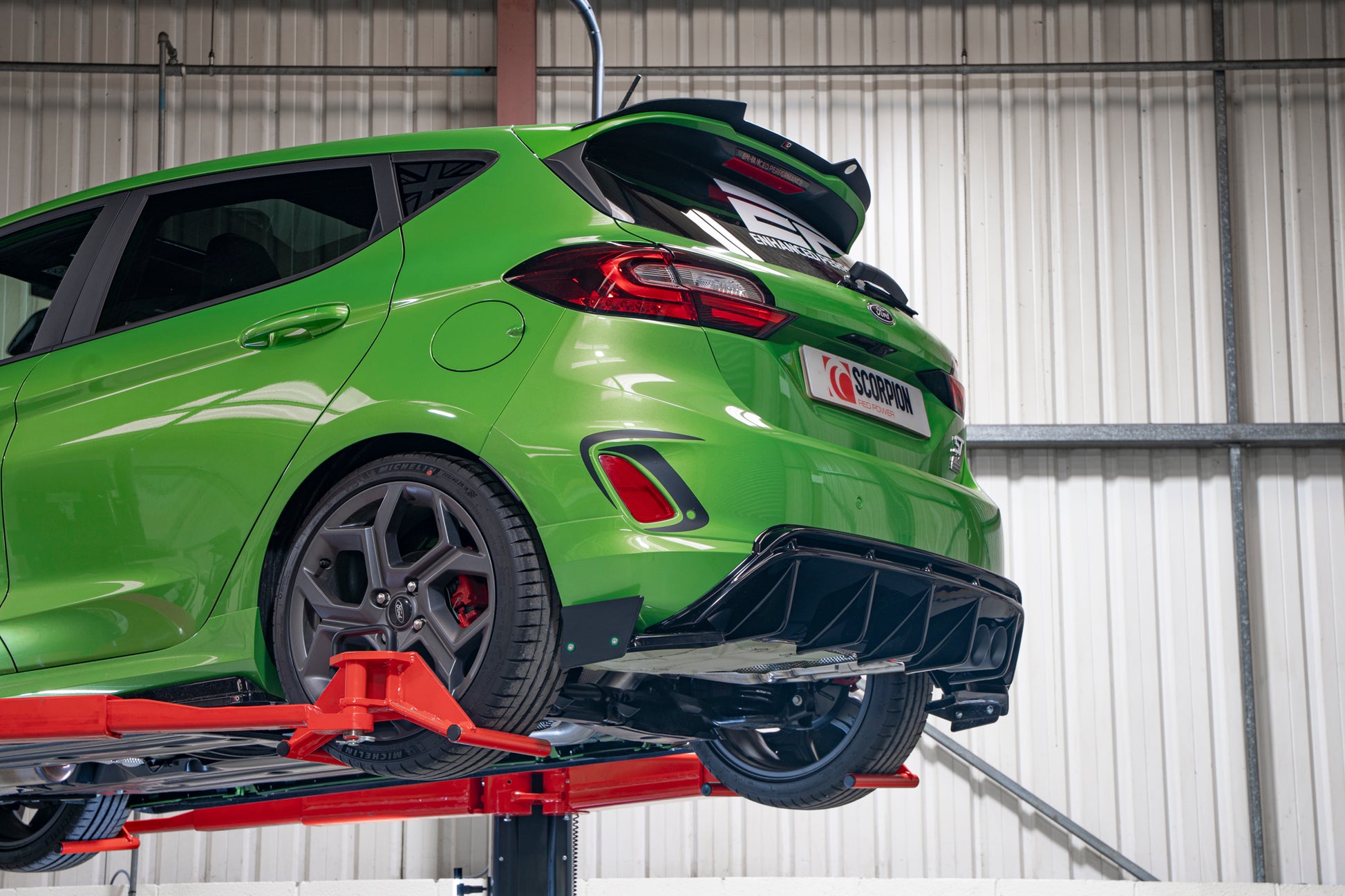 Scorpion SFDS102C Ford Fiesta ST MK8.5 Predator Gpf-Back Exhaust Syste ...