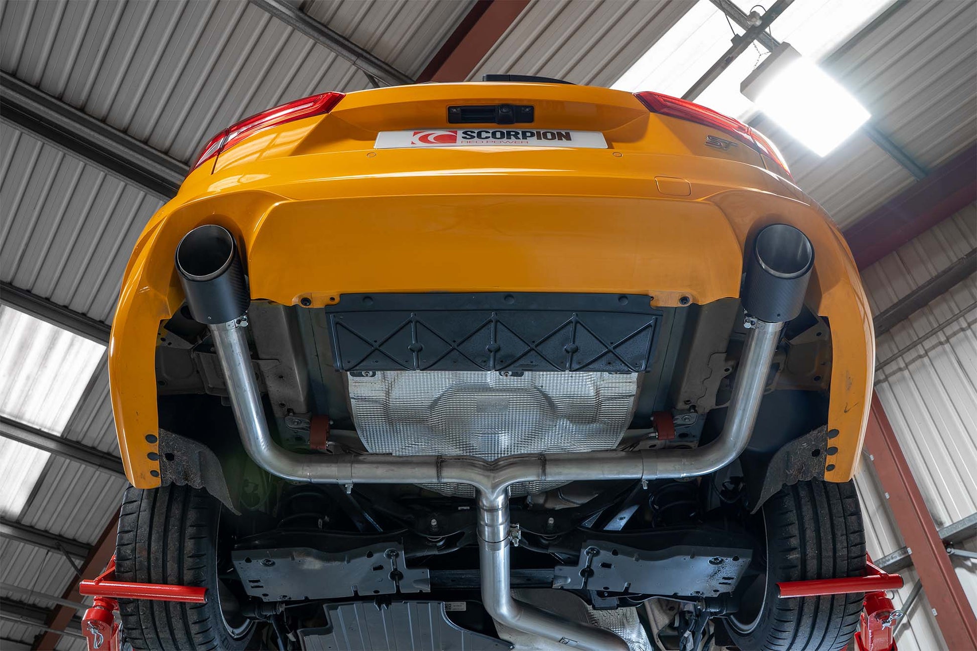 Scorpion SFDS097CF Ford Focus ST Mk4 Predator Gpf-Back Exhaust System ...