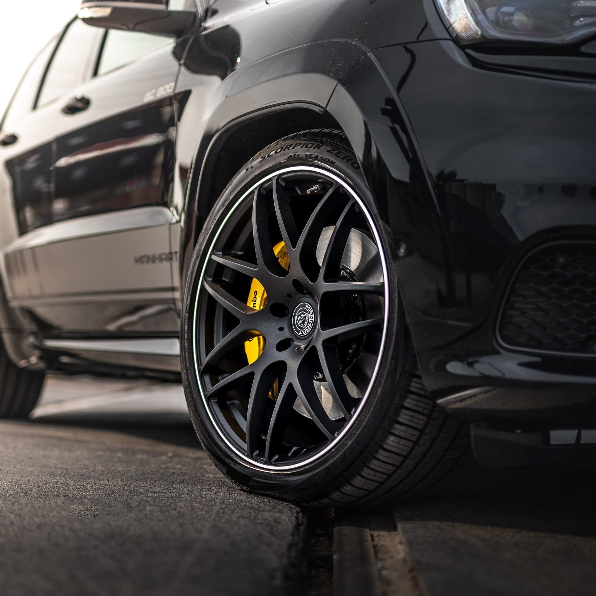 MANHART MHRJGCT22105 CLASSIC LINE RIMS FOR JEEP GRAND CHEROKEE MATTE ...