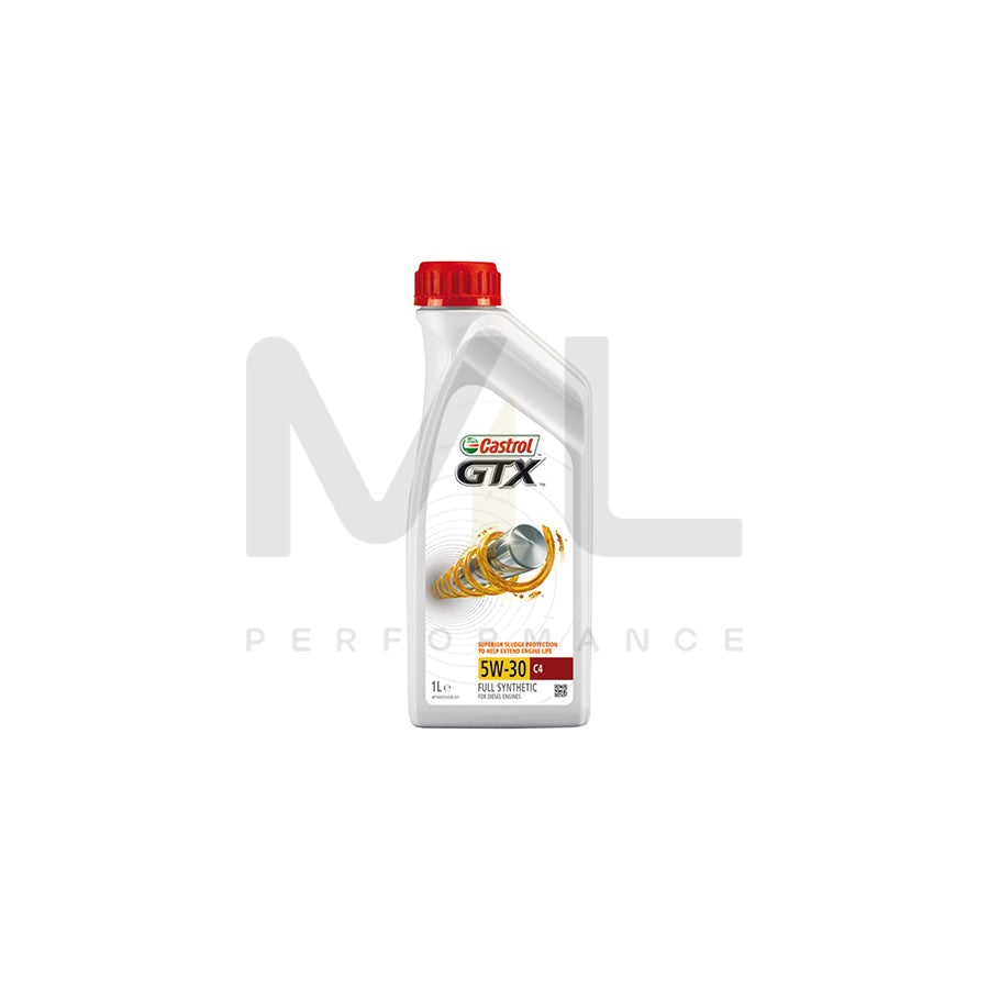 Castrol GTX C4 Engine Oil - 5W-30 - 1Ltr Engine Oil ML – ML Performance