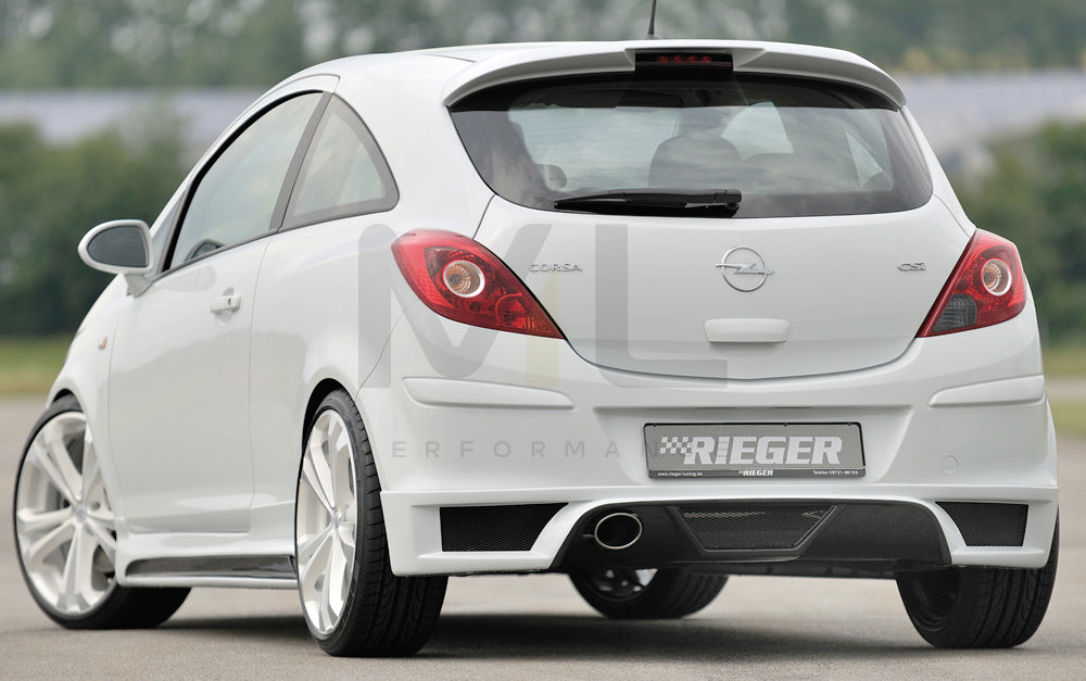 Rieger 00058947 Opel Corsa D Rear Diffuser 1 – ML Performance