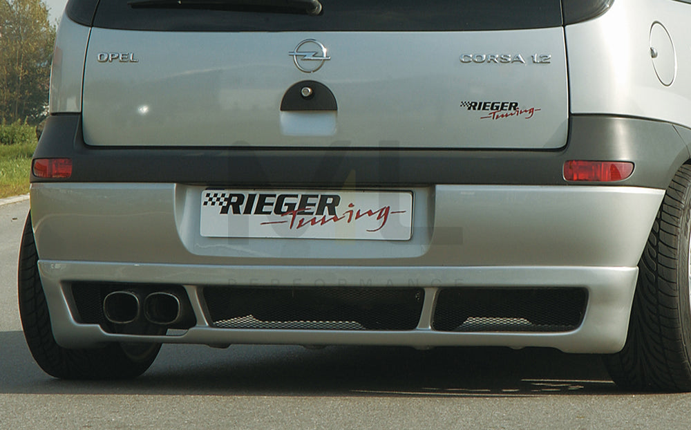 Rieger 00058915 Opel Corsa C Rear Diffuser 1 – ML Performance