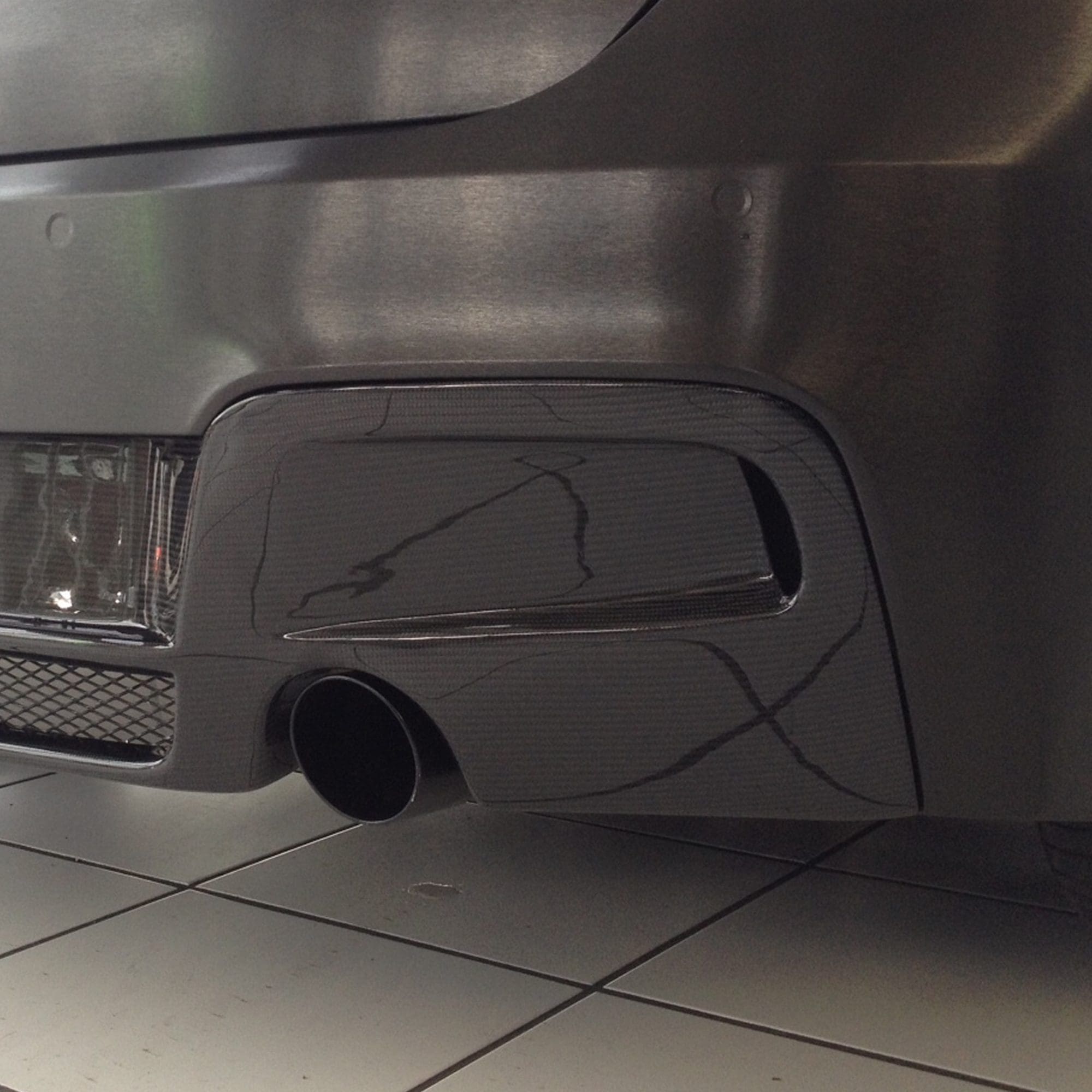 MANHART MH2F2011200 CARBON REAR DIFFUSER FOR BMW F20 / F21 1-SERIES ...