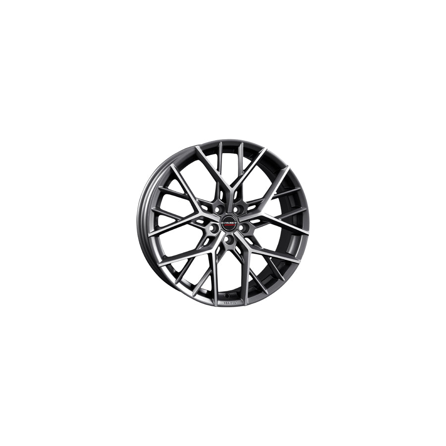 Borbet BY 8.5x21 ET45 BY 852145114,3567,1TPM Titan Polished Matt Wheel ...
