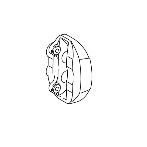 Genuine Lexus 47750-50210 LS Phase 4 N/S Front Brake Caliper Assembly ...