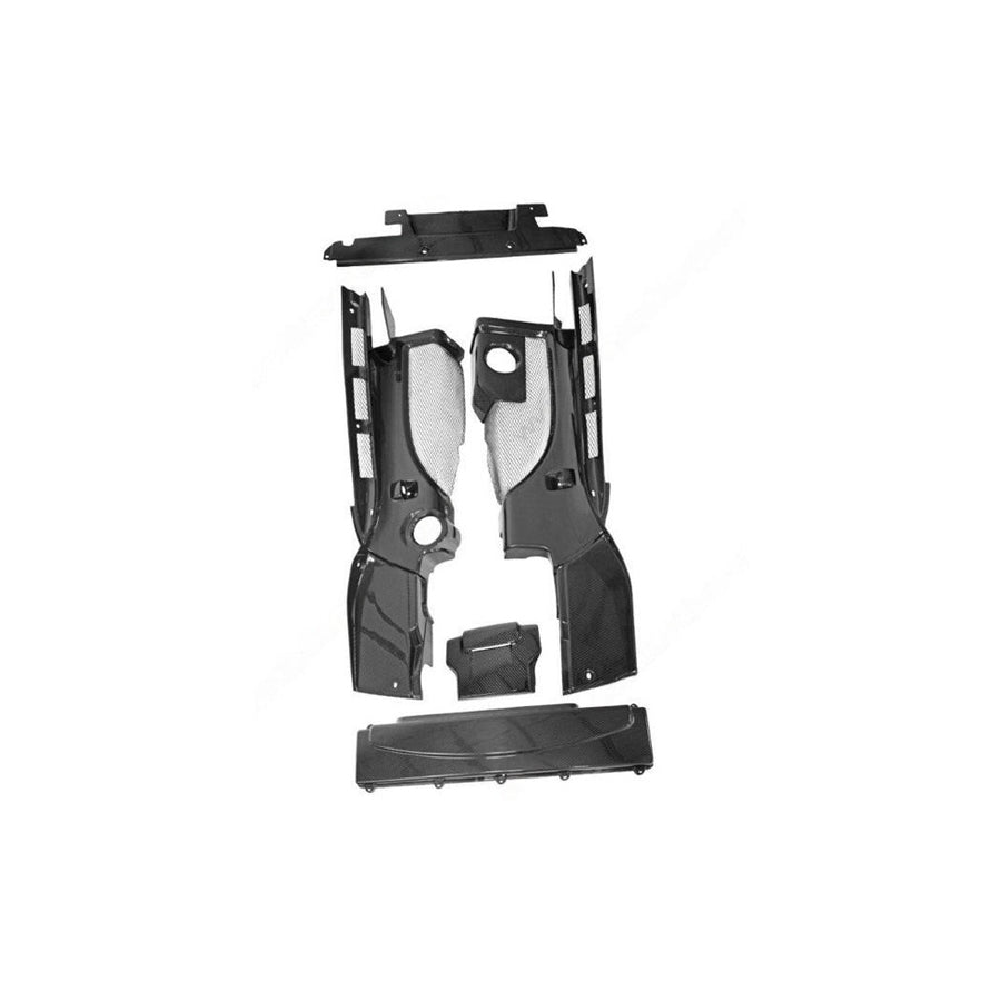 Carbon Fiber Coupe 5 Piece Engine Bay Panel Set - Audi R8 Coupe (V10 ...