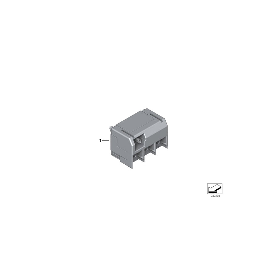 Genuine BMW 61139201980 F12 F90 F11 Dividing Element (Inc. 520i, 750Li ...