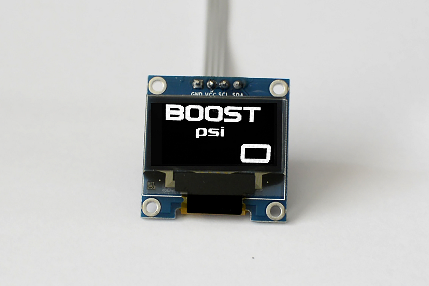 Zada Tech Oled 1.3" Digital Single Boost Gauge (Psi) // Extra Large Di – ML Performance