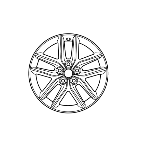 Genuine Lexus 4261A-53361 IS Phase 3 F-Sport Front Wheel – ML Performance