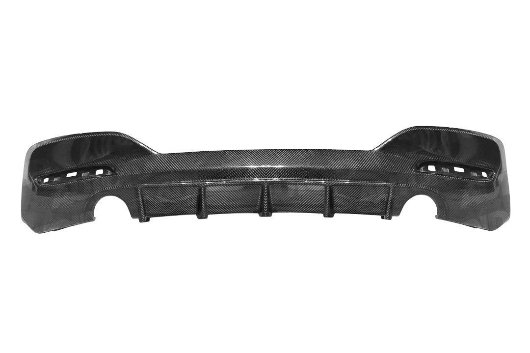 AUTOID BMW F20 F21 TRE Carbon Fibre Performance Rear Diffuser (M135i ...