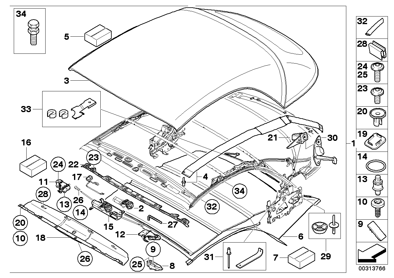 Genuine BMW 54347241803 E88 Guide (Inc. 118d, 120d & 120i) – ML Performance